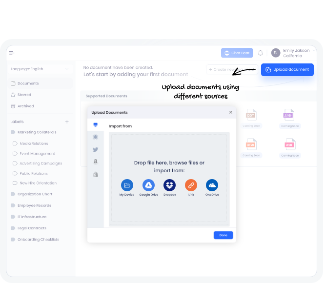 DocoMatic Creates AI-powered Chat Assistant for Your Business